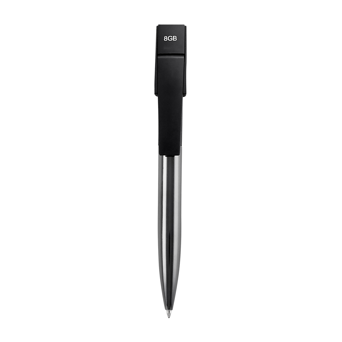 PROMODEPOT PENINSULA: BOLíGRAFO USB SHELL 8 GB COLOR NEGRO