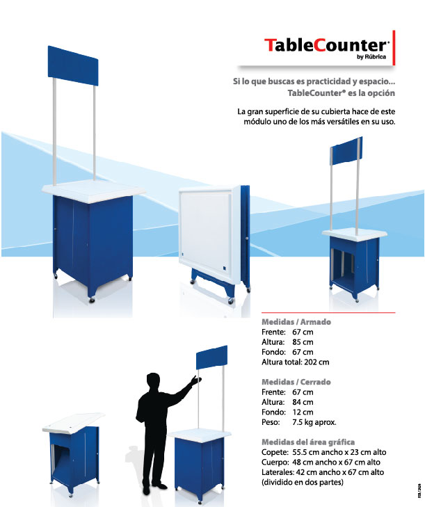 PROMODEPOT PENINSULA: DEMO STAND TABLECOUNTER