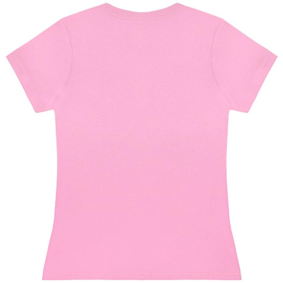 PROMODEPOT PENINSULA: PLAYERA ROSADO CUELLO REDONDO EUROCOTTON DAMA