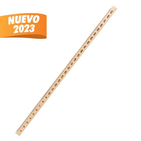 PROMODEPOT PENINSULA: REGLA DE 30 CM DE MADERA VIADI