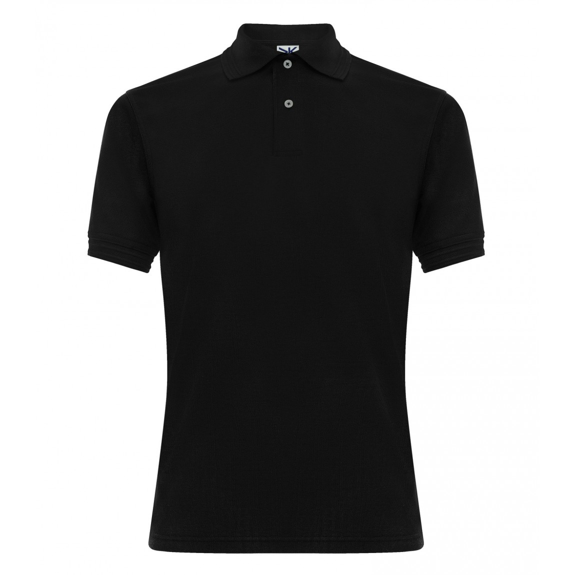 PROMODEPOT PENINSULA: PLAYERA TIPO POLO WAFFLE PARA HOMBRE COLOR NEGRO